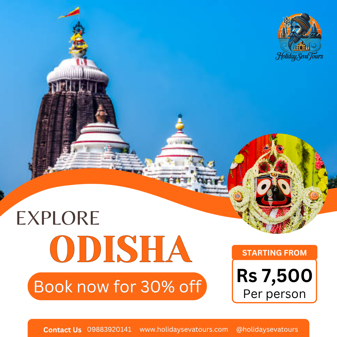 Puri Tour Package 02 Nights 03 Days | Cost @ 7500/- Per Person